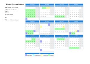 Calendar – Silsden Primary